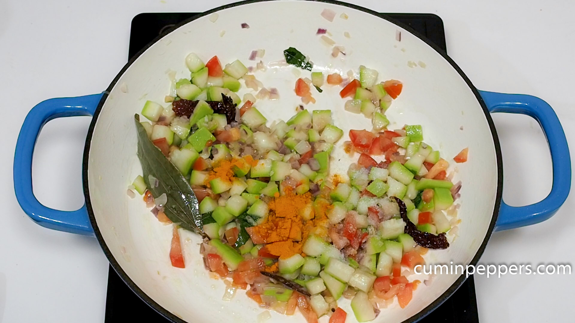 bottle gourd kurma - CuminPeppers CuminPeppers