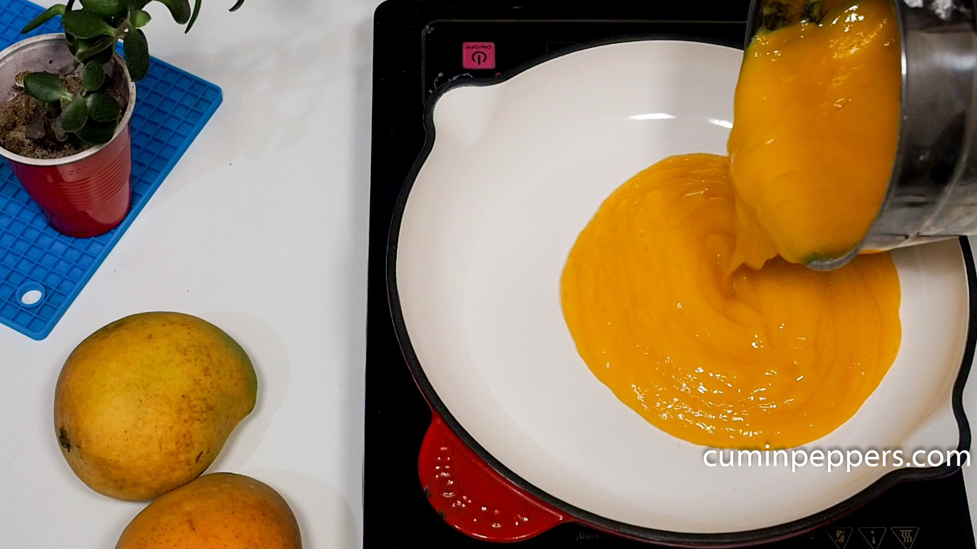 mango ice cream - CuminPeppers Uncategorized