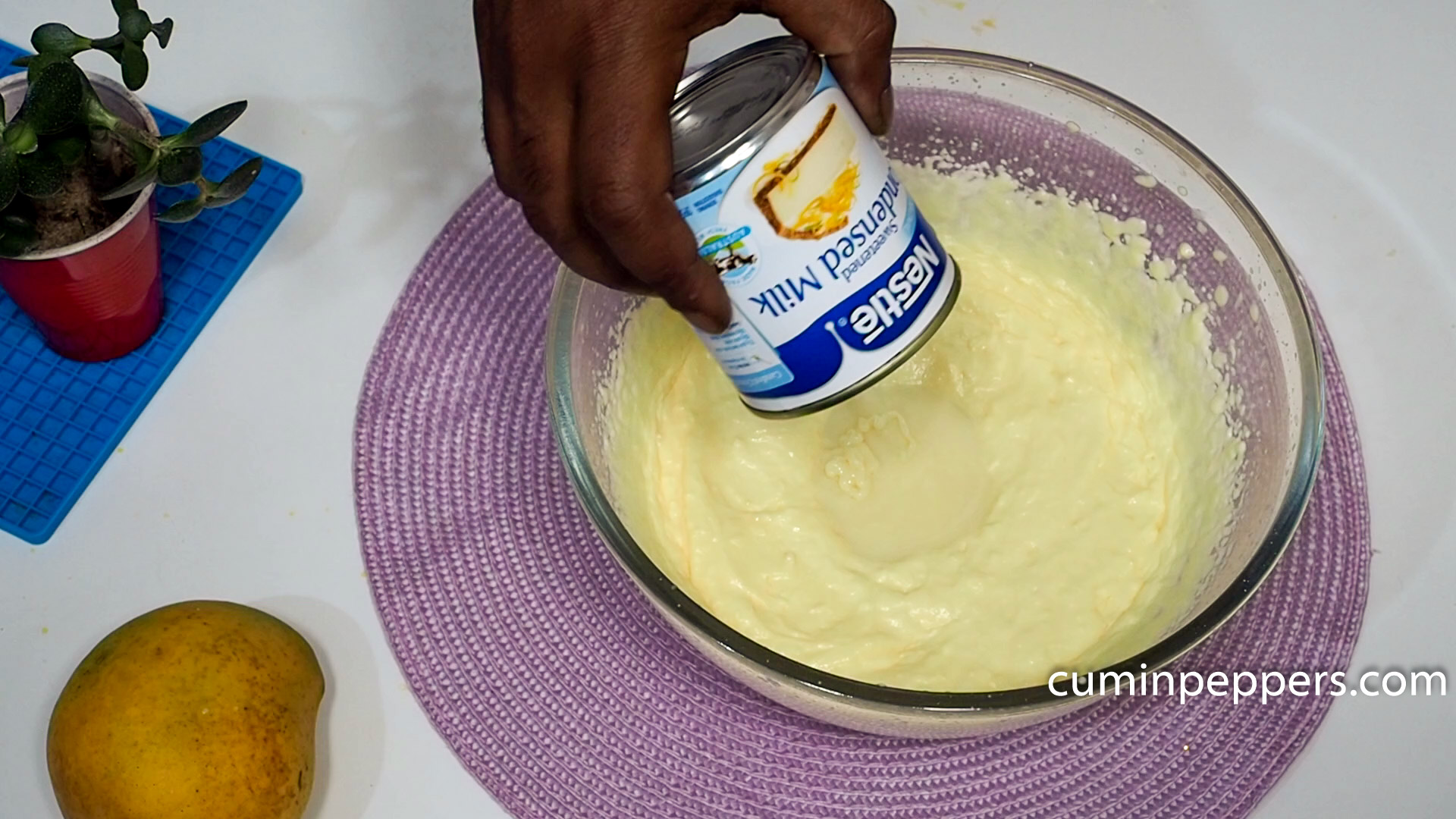 mango ice cream - CuminPeppers Uncategorized