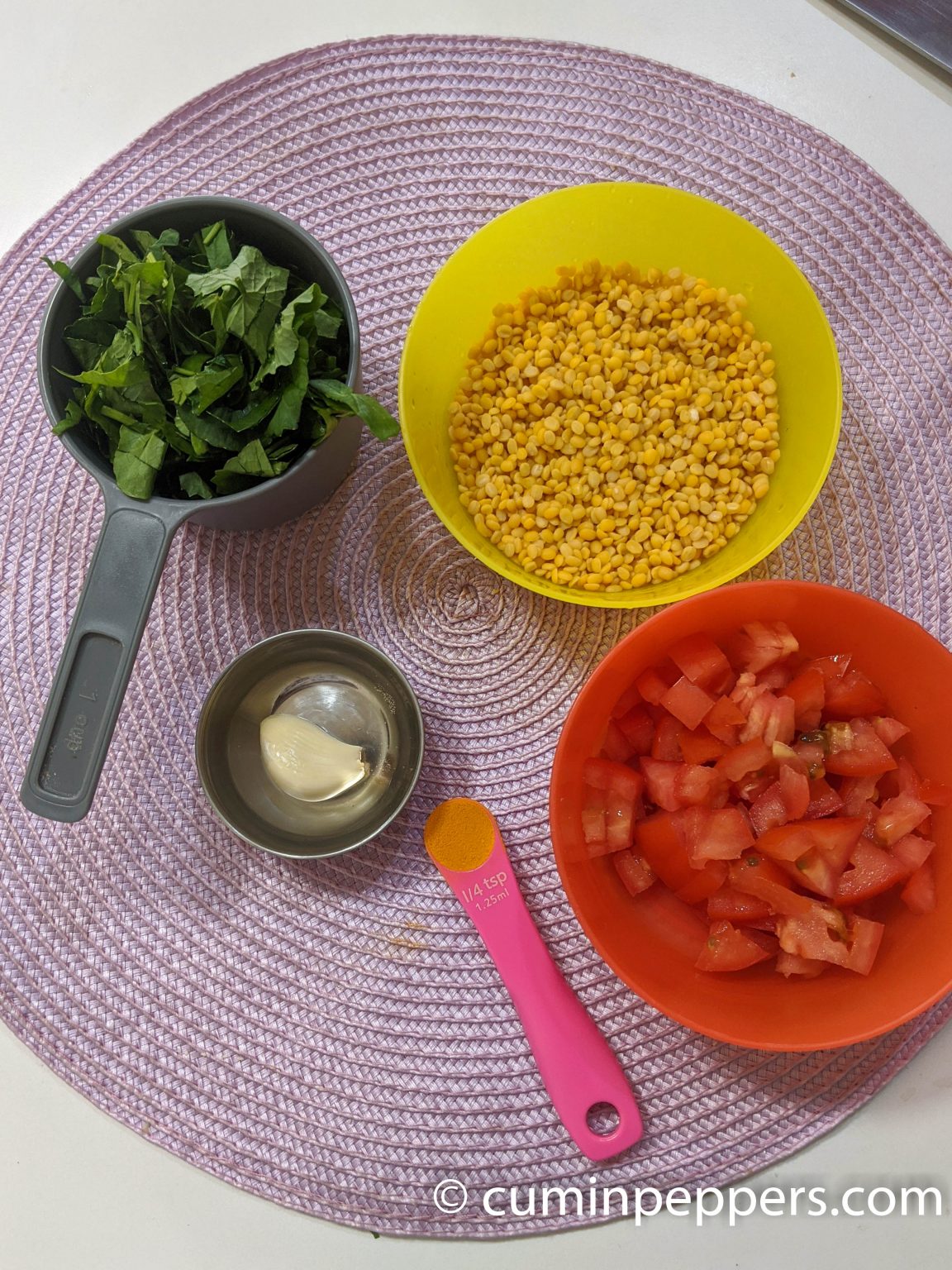 healthy recipe | vallarai keerai kootu - CuminPeppers